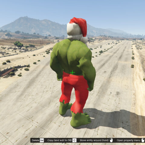 Santa Hulk Claus [Add-On Ped] V1.0 – GTA 5 mod