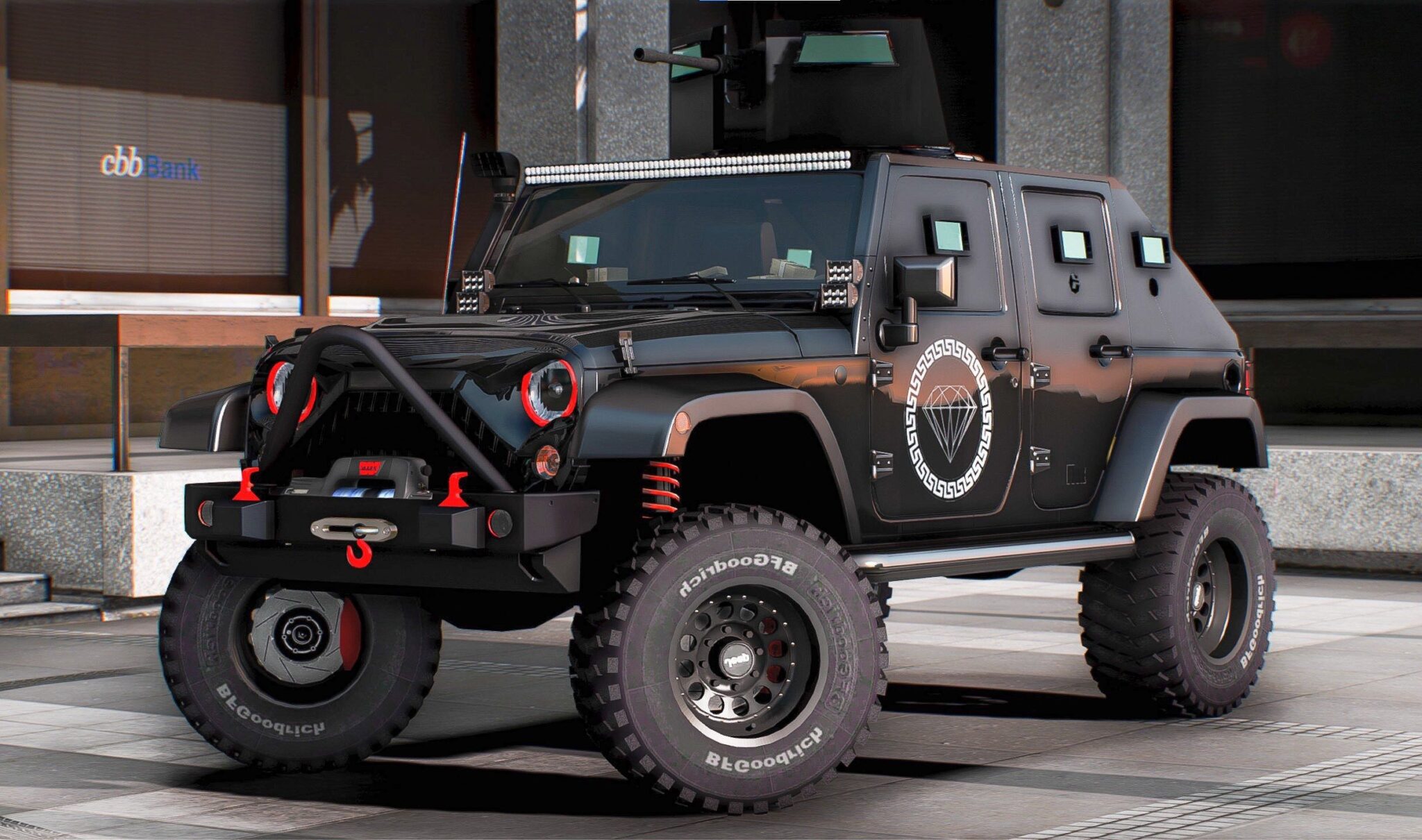 2011 Cartel Jeep Armor – GTA 5 mod