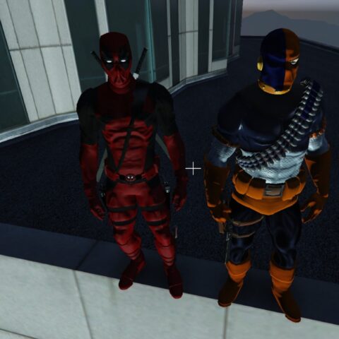 DEATHSTROKE DELUXE [ADDON PED] – GTA 5 mod