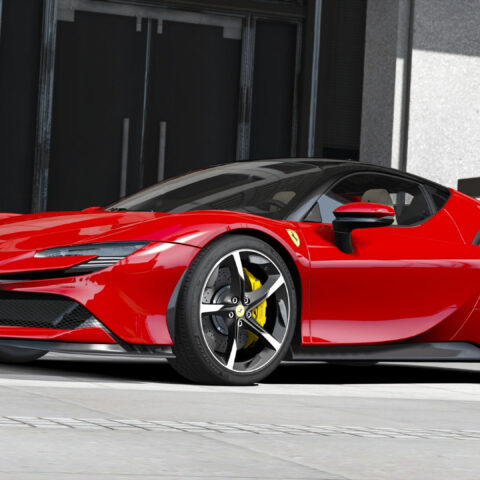 Ferrari SF90 Abflug – GTA 5 mod