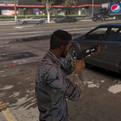 Lee Everett (TWD Final Season) [Add-On Ped] V3.0 [Definitive] – GTA 5 mod