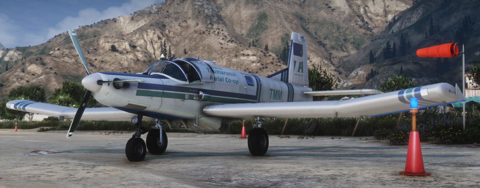 Pacific Aerospace Cresco Cropdusting Airplane [Add-On / FiveM] V1.0 ...