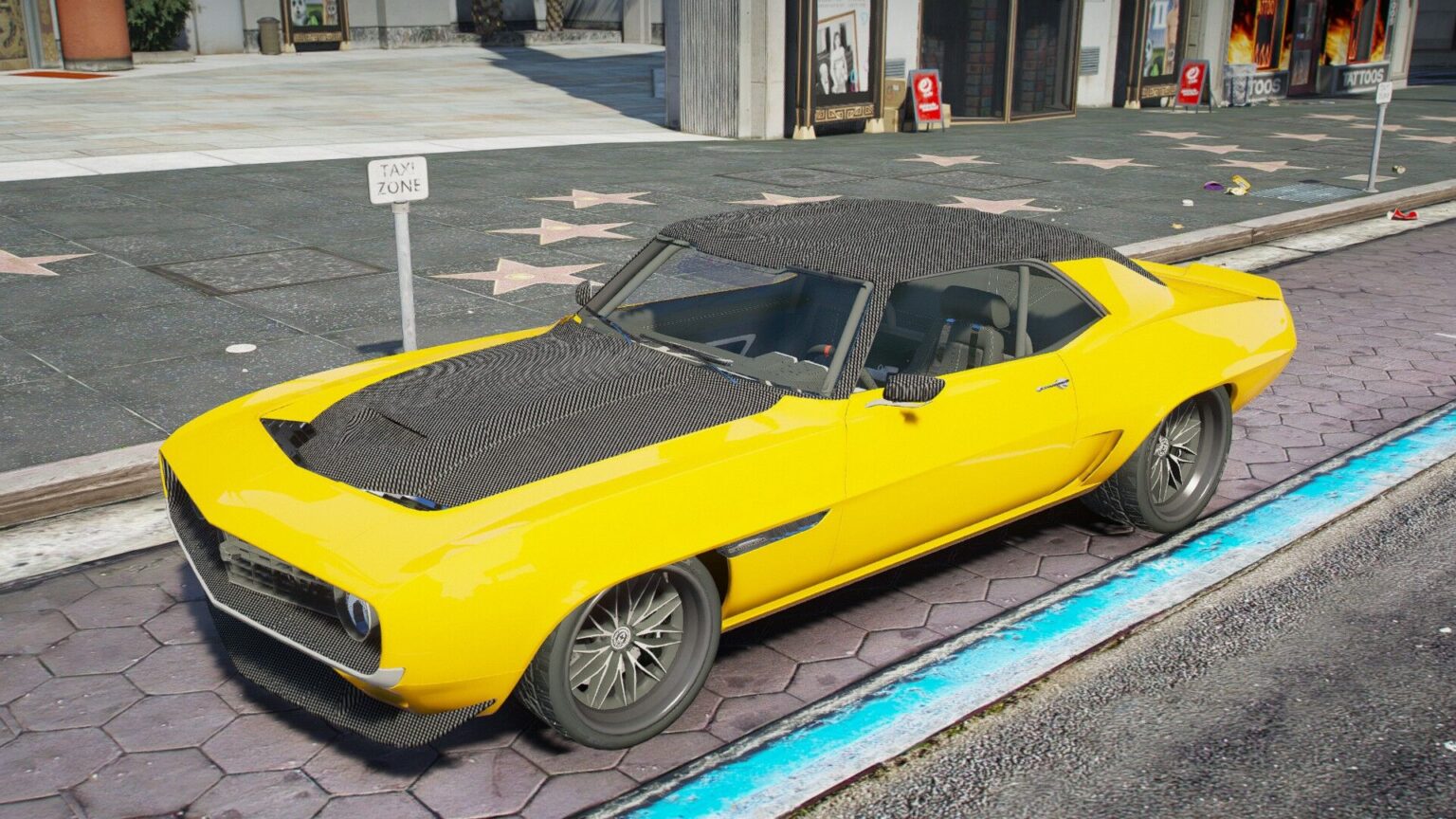 Chevrolet Camaro SS 1969 – GTA 5 mod