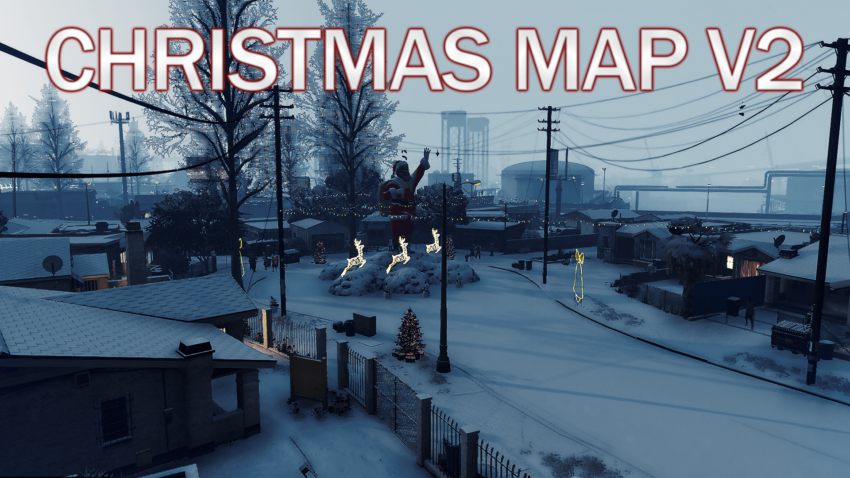Christmas Map [Los Santos] [FiveM / SP] V1.0 – GTA 5 mod