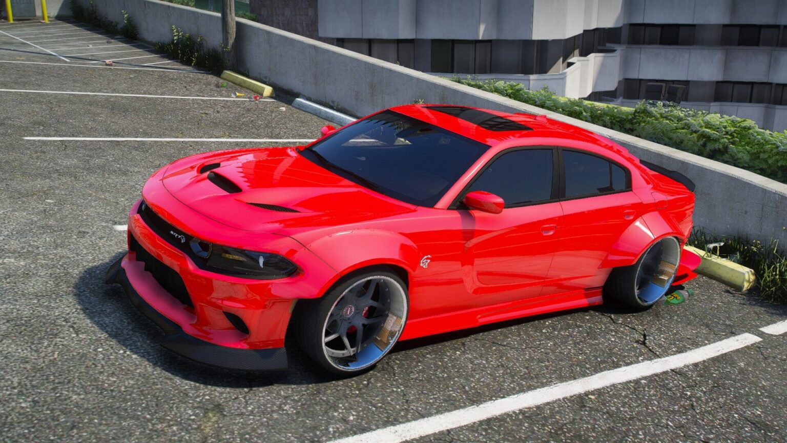 Dodge Charger Hellcat WB – GTA 5 mod