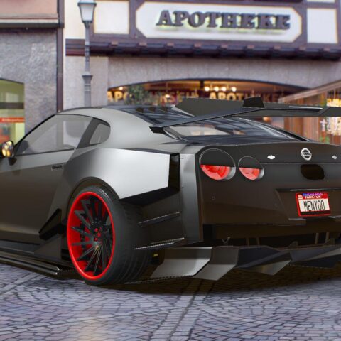 Nissan Skyline R35 Widebody Legend Edition – GTA 5 mod