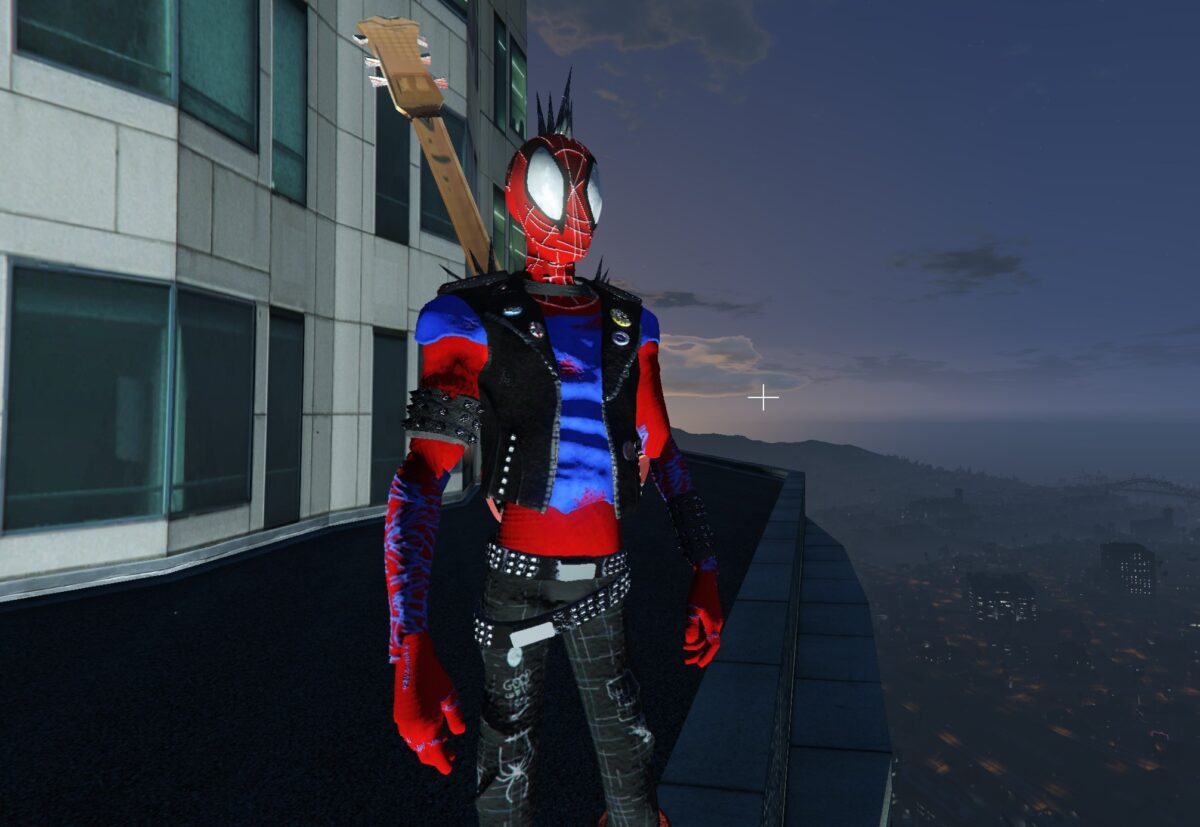 SPIDER PUNK DELUXE [Addon Ped] – GTA 5 mod
