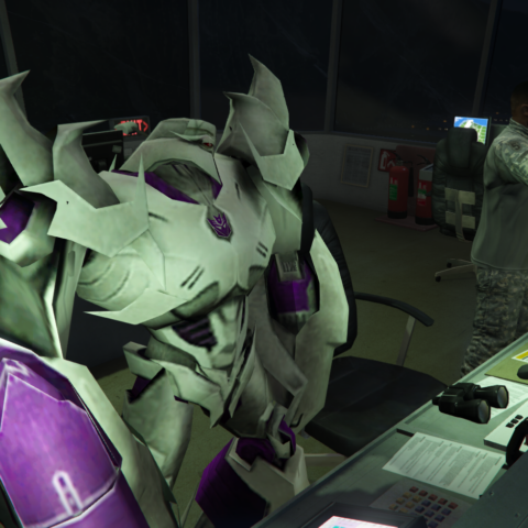 Transformers Megatron Transformers Prime [Add-On Ped] – GTA 5 mod