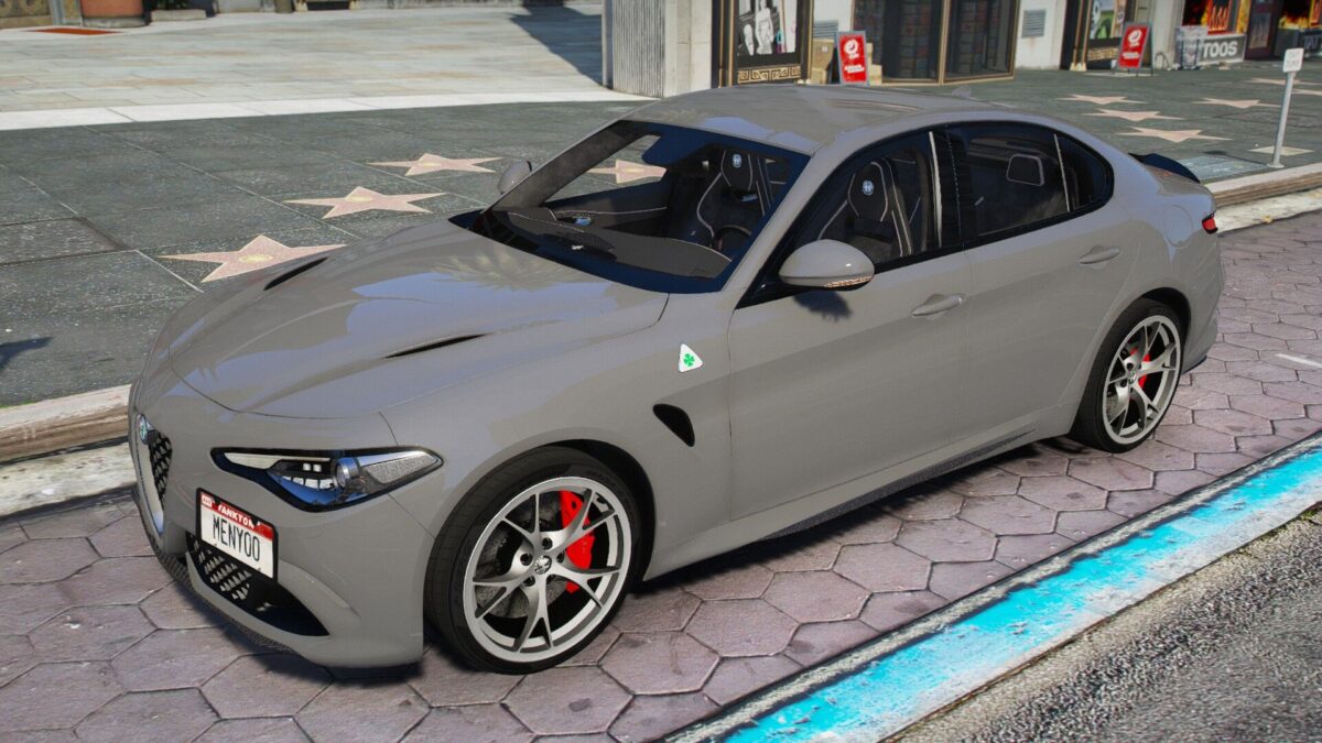 Alfa Romeo Giulia – GTA 5 mod
