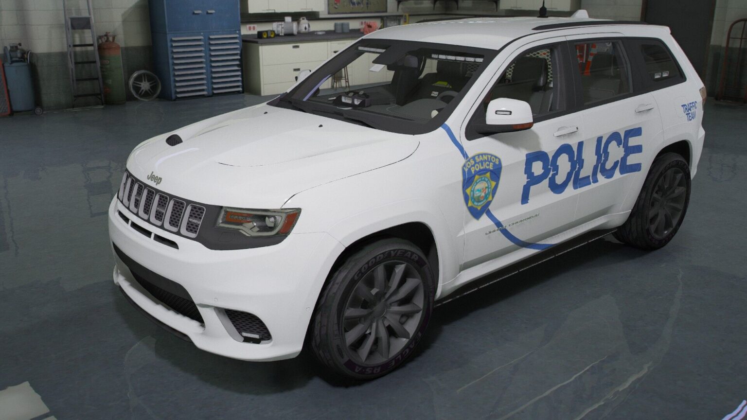 Download Jeep Grand Cherokee Police - OpenIV