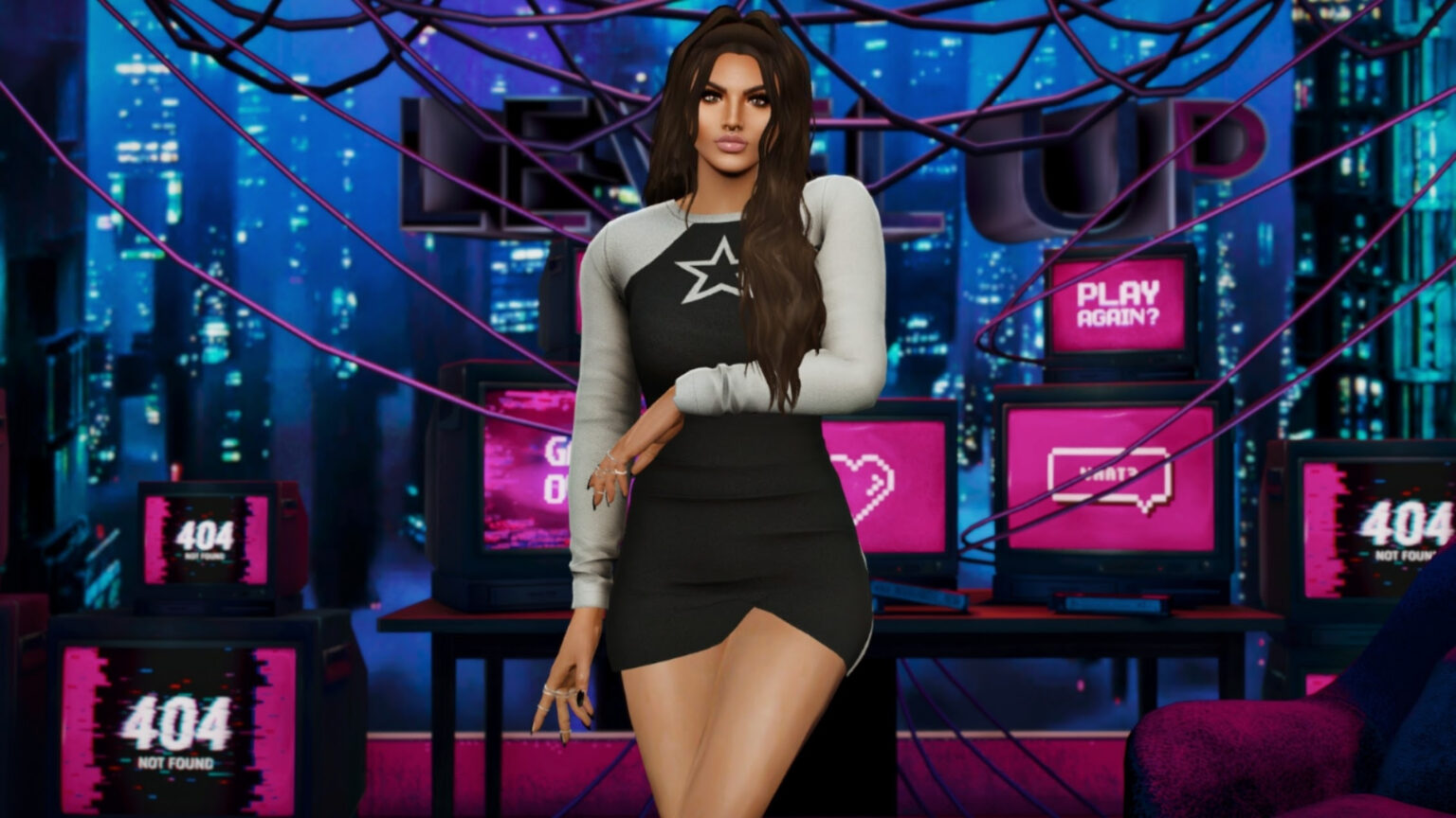 Long Sleeve Dress for MP Female – GTA 5 mod