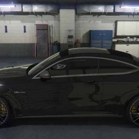 Mercedes-Benz C63 Coupe AMG – GTA 5 mod