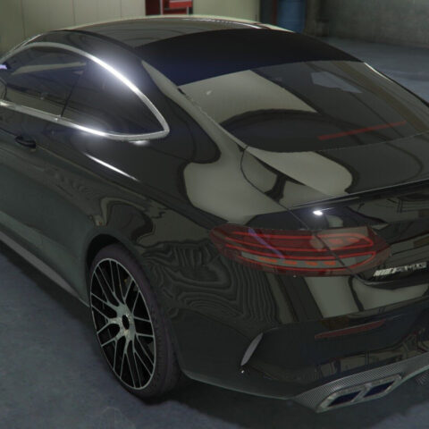 Mercedes-Benz C63 Coupe AMG – GTA 5 mod