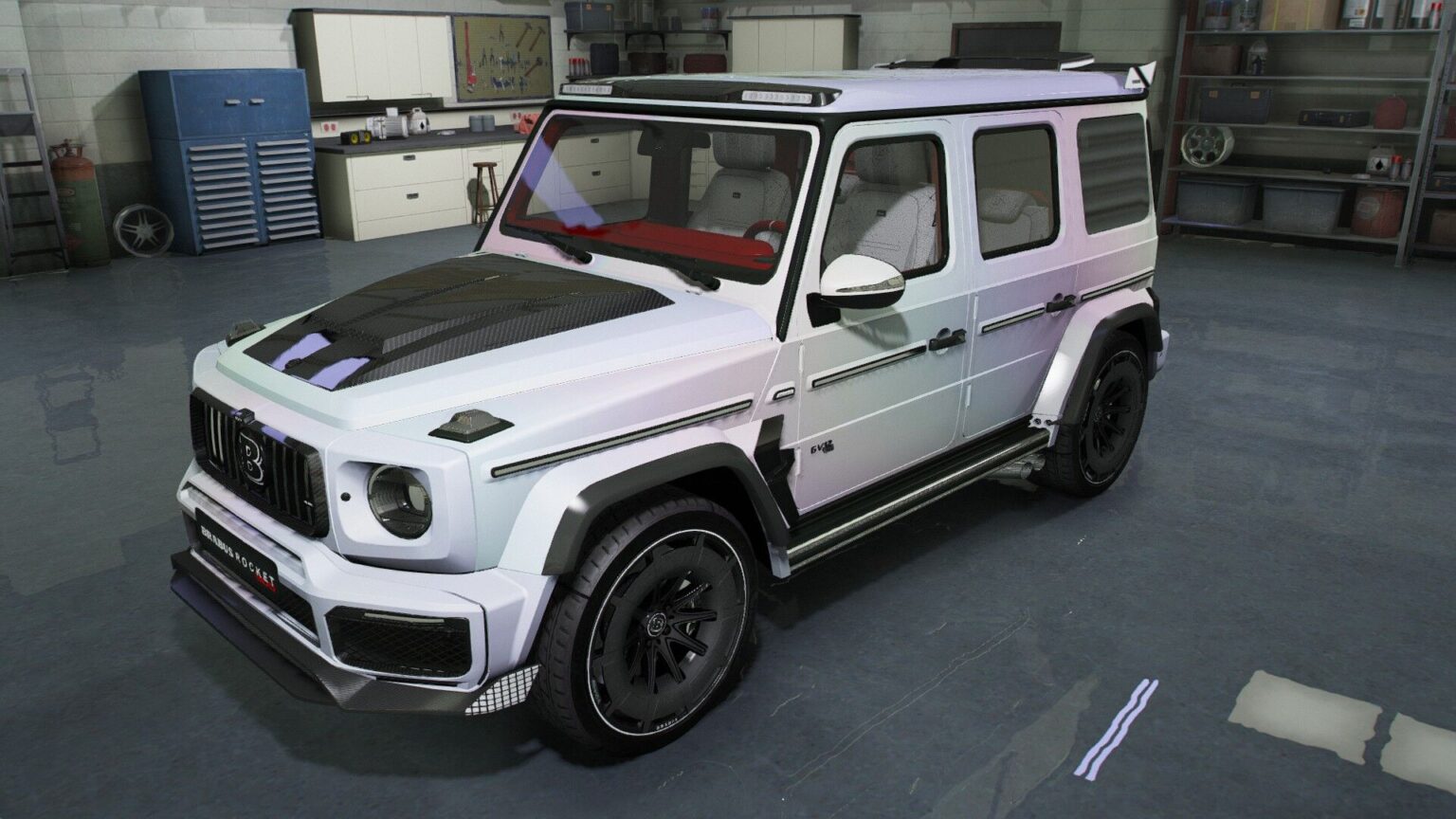 Mercedes-Benz G900 BRABUS ROCKET – GTA 5 mod