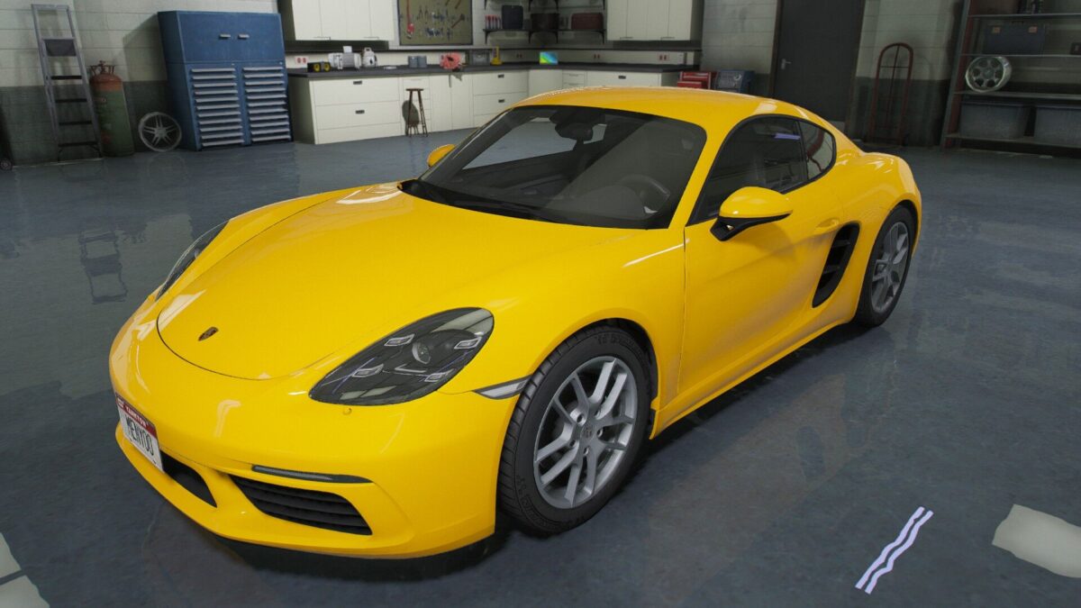 Porsche 718 Cayman – GTA 5 mod