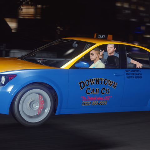 The Downtown Cab Co. Pack [Add-On | Legacy] V1.1 – GTA 5 mod