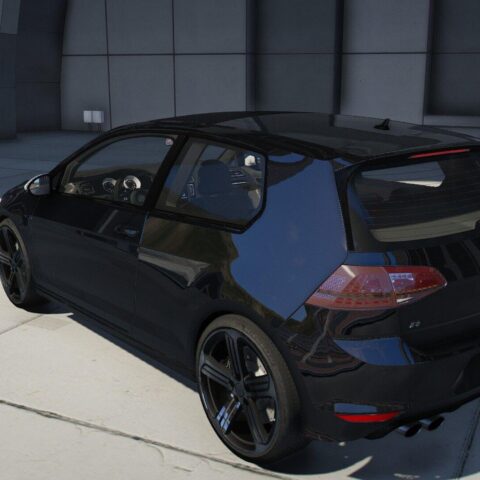 Volkswagen Golf 7 R – GTA 5 mod