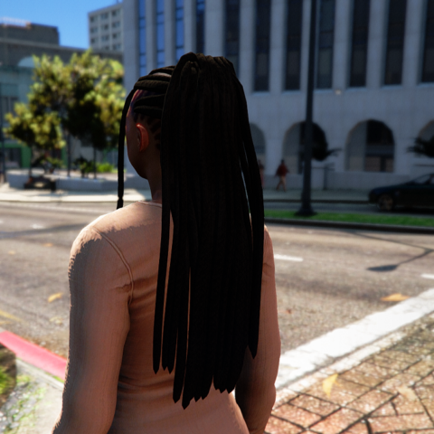 Download Braids Hair for MP Female V1.0 - OpenIV