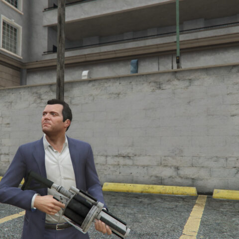 Explosive Cluster Grenade Launcher (WIP) V1.0 – GTA 5 mod