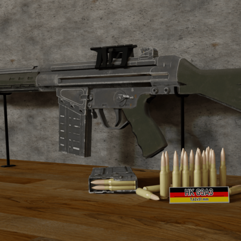[RoN] G3A3 (2 Versions) – GTA 5 mod