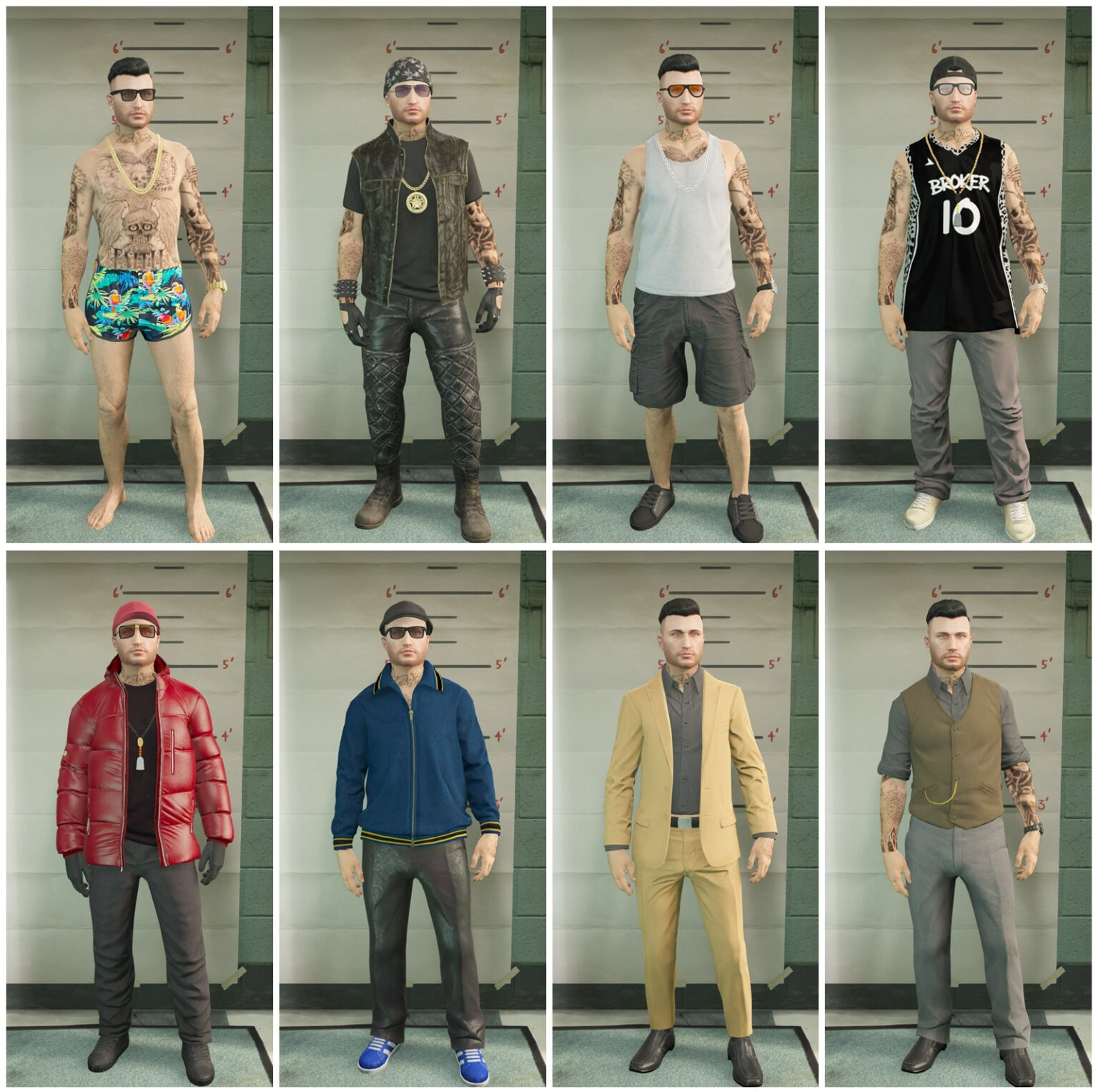 Multiplayer Outfits (Menyoo) for SP V1.0 – GTA 5 mod