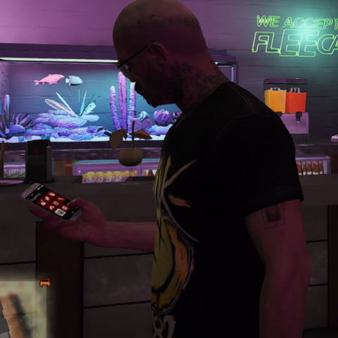 New glass (not broken) for any Trevor's Phone V1.0 – GTA 5 mod