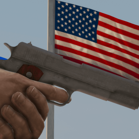 [RoN] Old Colt M1911 – GTA 5 mod