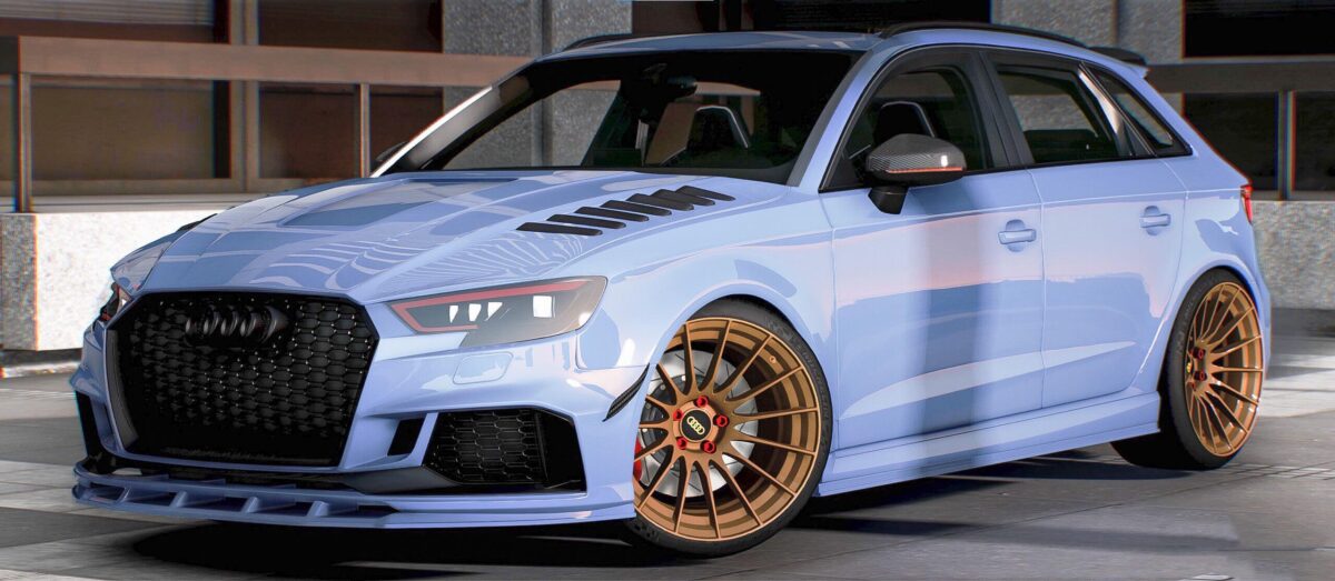2018 Audi RS3 Kryptiv x Botxby – GTA 5 mod