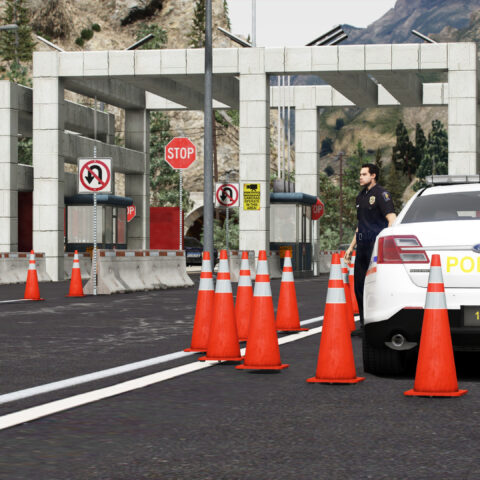 Senora Border Checkpoint [YMAP / FiveM] V1.1 – GTA 5 mod