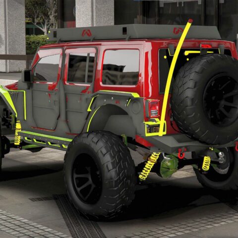 Custom Jeep – GTA 5 mod