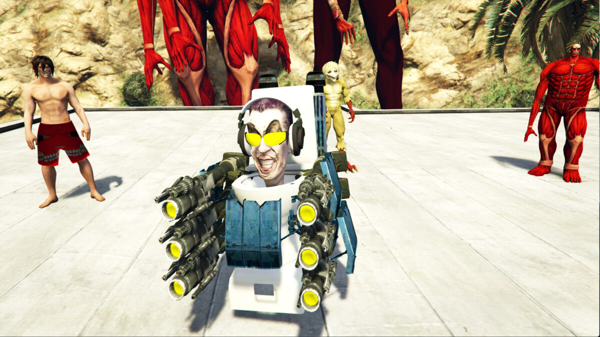 Download G-toilet 3 0 skibidi toilet gman V1.0 - OpenIV