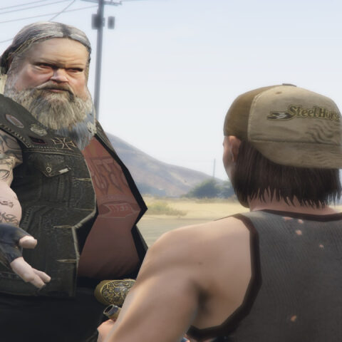 GTA IV Fat Biker [Addon-Ped] V1.0 – GTA 5 mod