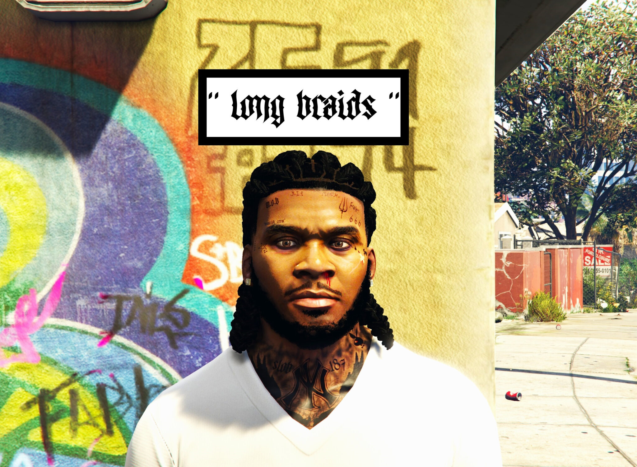 New Braids For Franklin V1.0 – GTA 5 mod