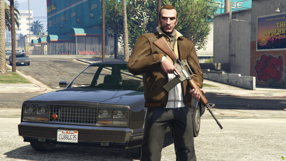 Download Niko Bellic (GTA Online) V1.0B (Fingerless Gloves) - OpenIV