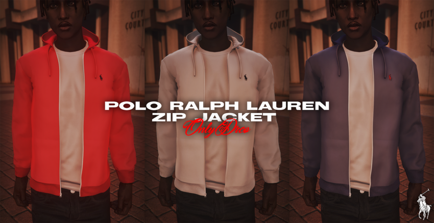 Polo Ralph Lauren Zip Jacket for MP Male V1.0 – GTA 5 mod
