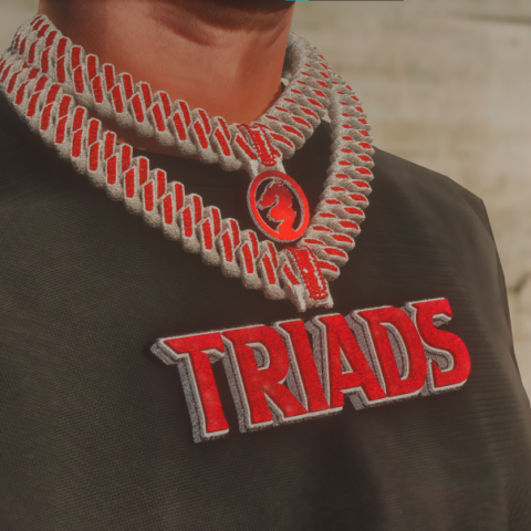Triads Chain [Male/Female] [FiveM-SinglePlayer] – GTA 5 mod