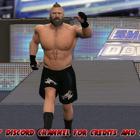 WWE 2K23 | Brock Lesnar [Add-On Ped] – GTA 5 mod