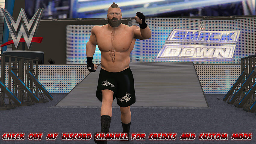 WWE 2K23 | Brock Lesnar [Add-On Ped] – GTA 5 mod