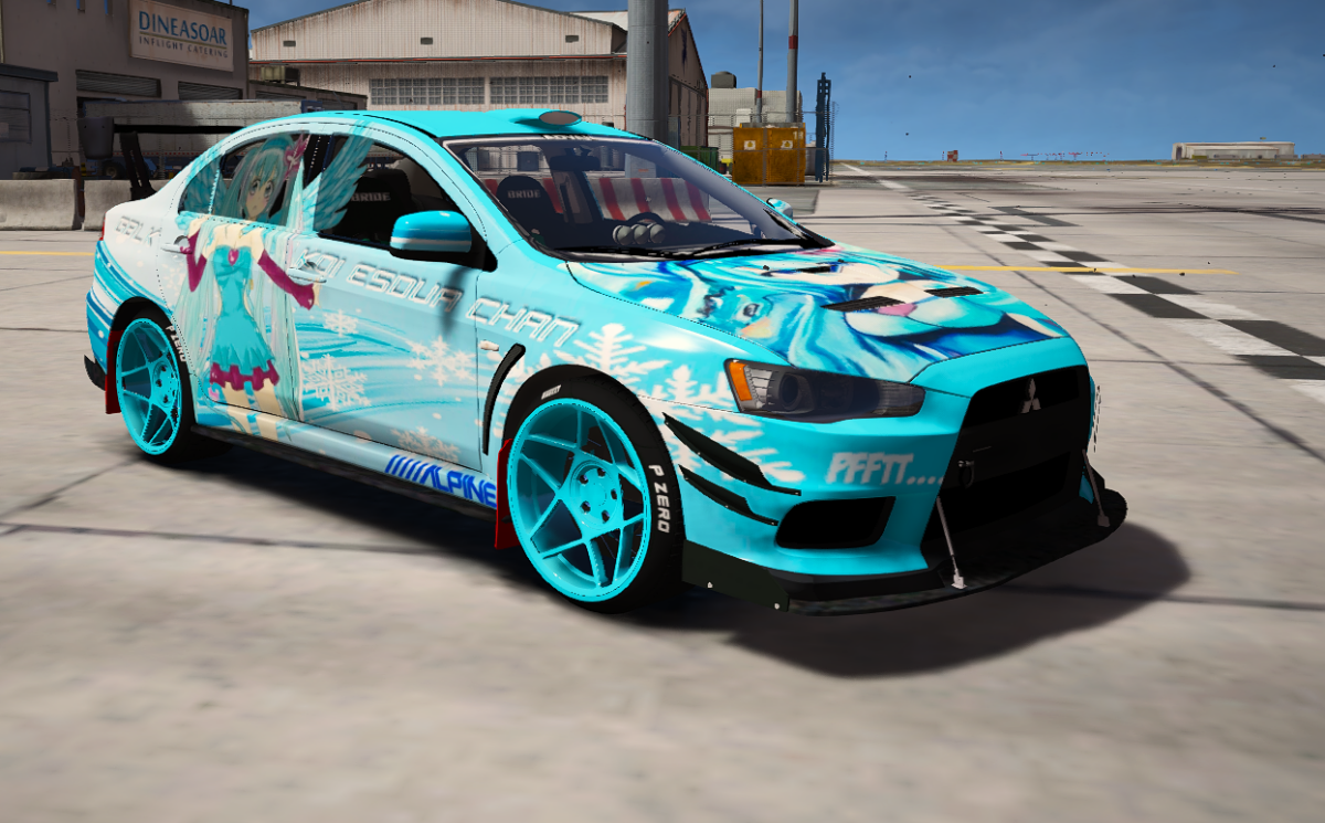 Mitsubishi Lancer Evolution X Koi Chan V1.0 – GTA 5 mod