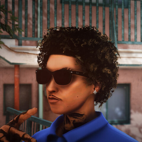 Short Curly Hair for Mp Male V1.0 – GTA 5 mod