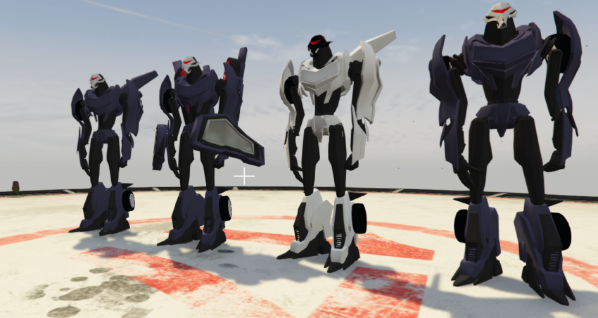 Transformers Vehicon Pack Transformers Prime – GTA 5 mod