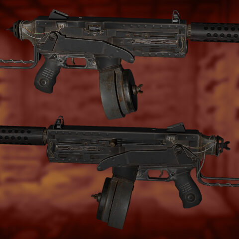 MP5 SMG [Animated] – GTA 5 mod