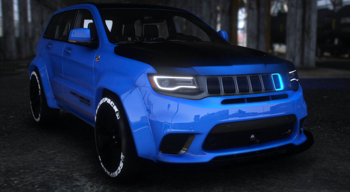 2020 Jeep Grand Cherokee 392 Scatpack Widebody Custom – GTA 5 mod