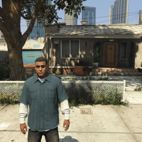Franklin Enhance Mewing Remodeled head/face V1.0 – GTA 5 mod