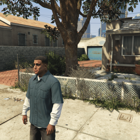 Franklin Enhance Mewing Remodeled head/face V1.0 – GTA 5 mod
