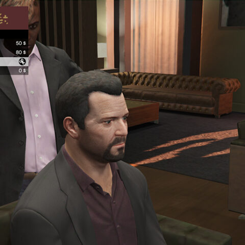 Full Goatee beard for Michael (to solve the problem) – GTA 5 mod