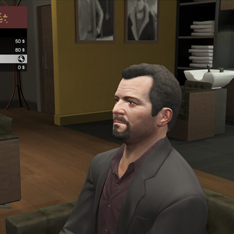 Full Goatee beard for Michael (to solve the problem) – GTA 5 mod