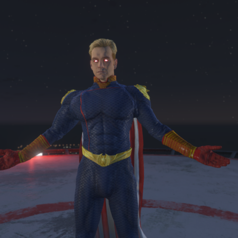 Homelander W/Cloth Physics V1.1 – GTA 5 mod