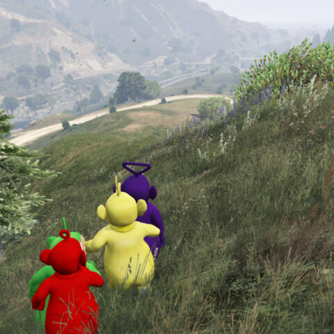 Teletubbies (Add-on peds) V1.2 – GTA 5 mod