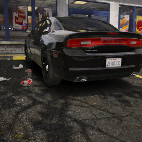2014 Dodge Charger UNMARKED LSPD – GTA 5 mod